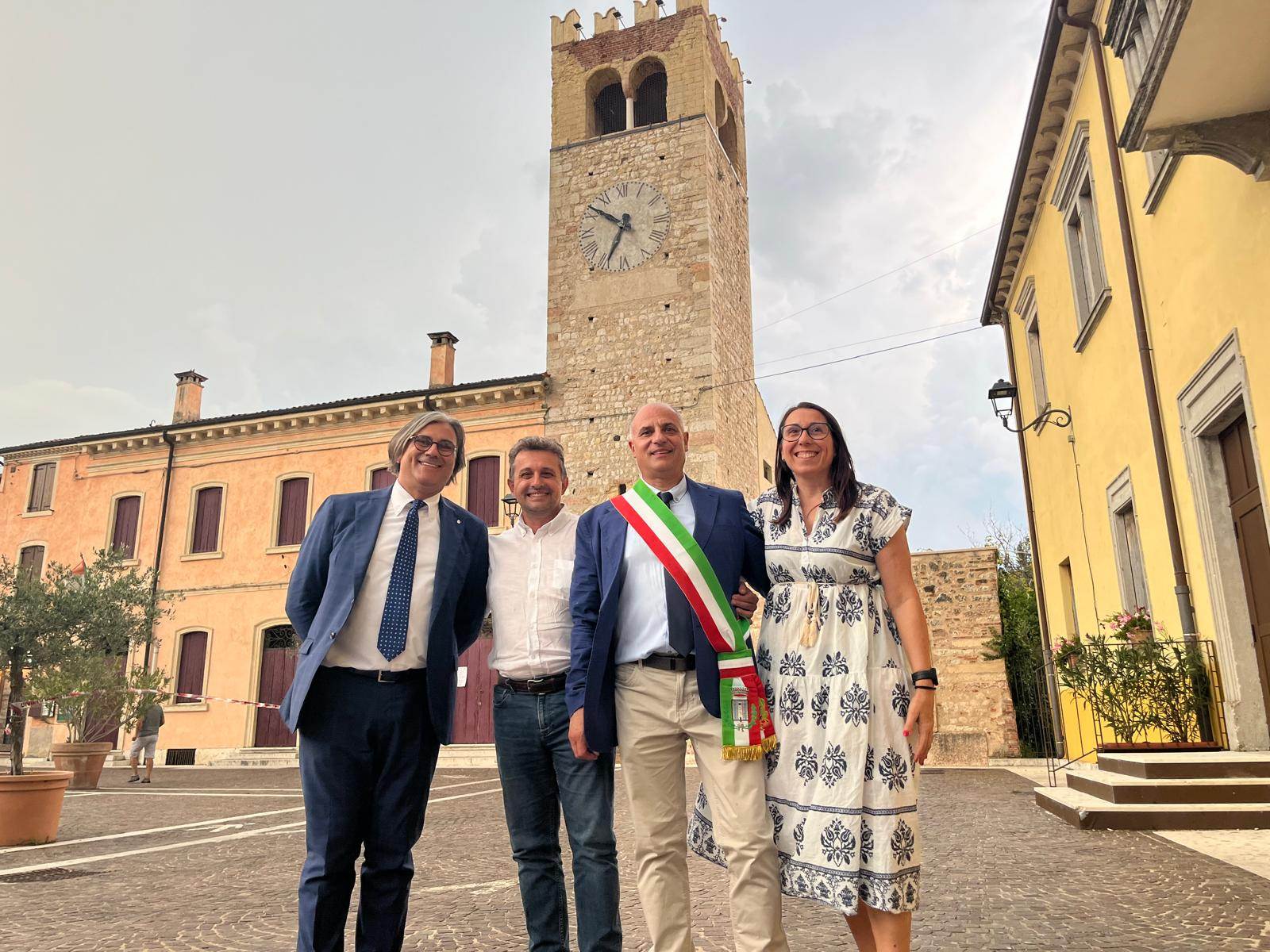 Mezzane di Sotto, torna accessibile la Torre, simbolo di un'intera comunità